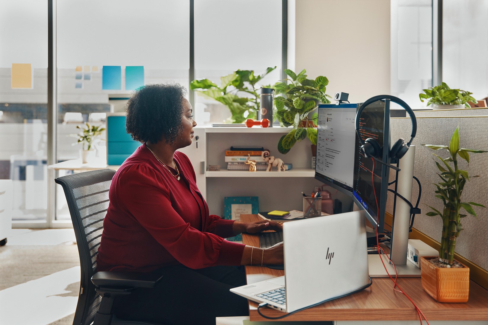 HP Poly Blackwire 3325 Stereo Microsoft Teams Certified USB-C Headset ...