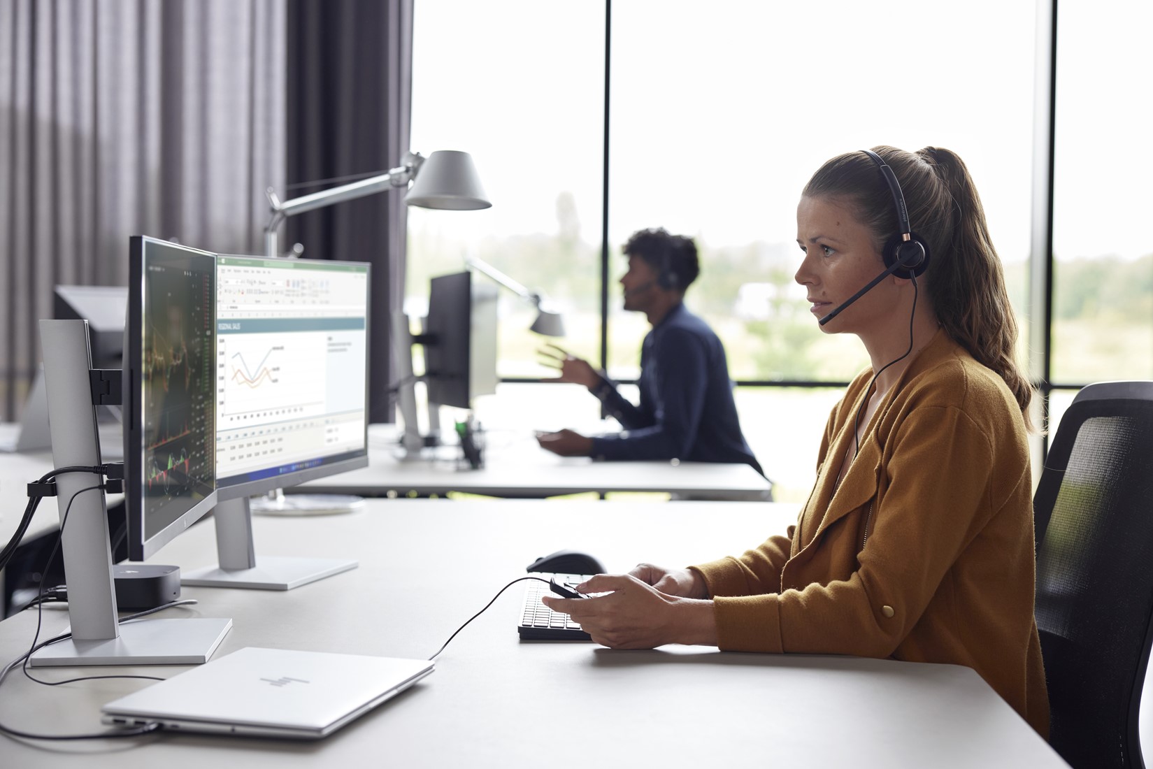 HP Poly EncorePro 530-headset met Quick Disconnect bij ICT-Store.nl